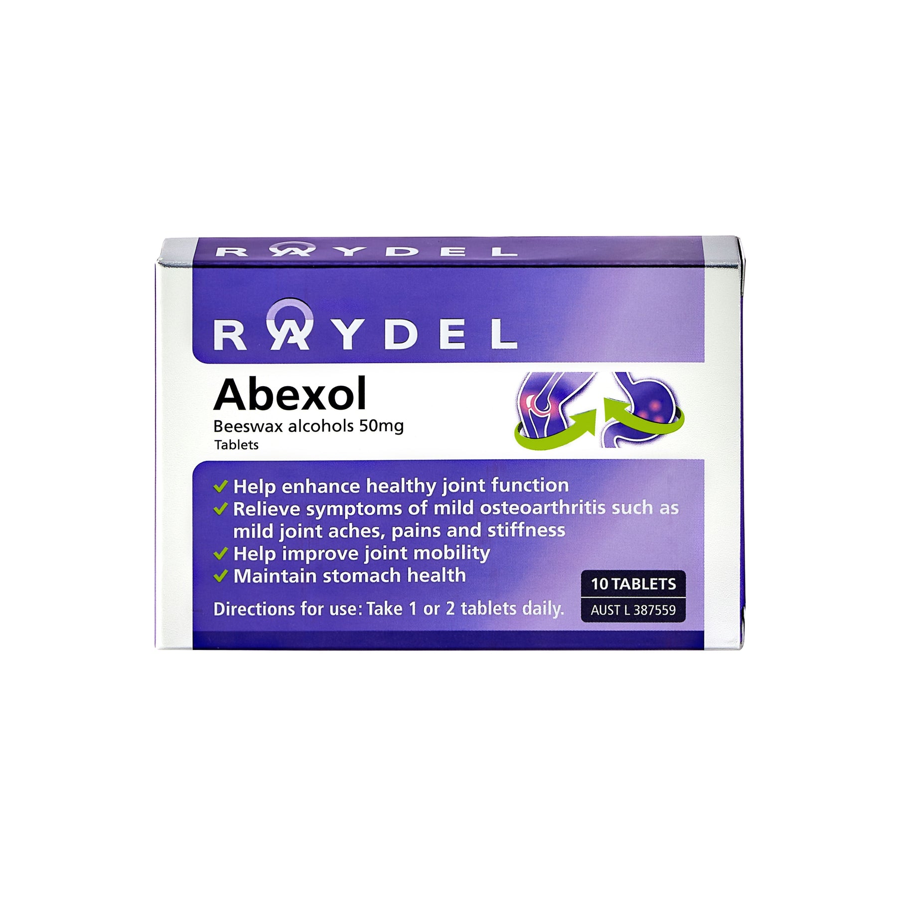 Abexol 50mg 10 Tablets – Raydel