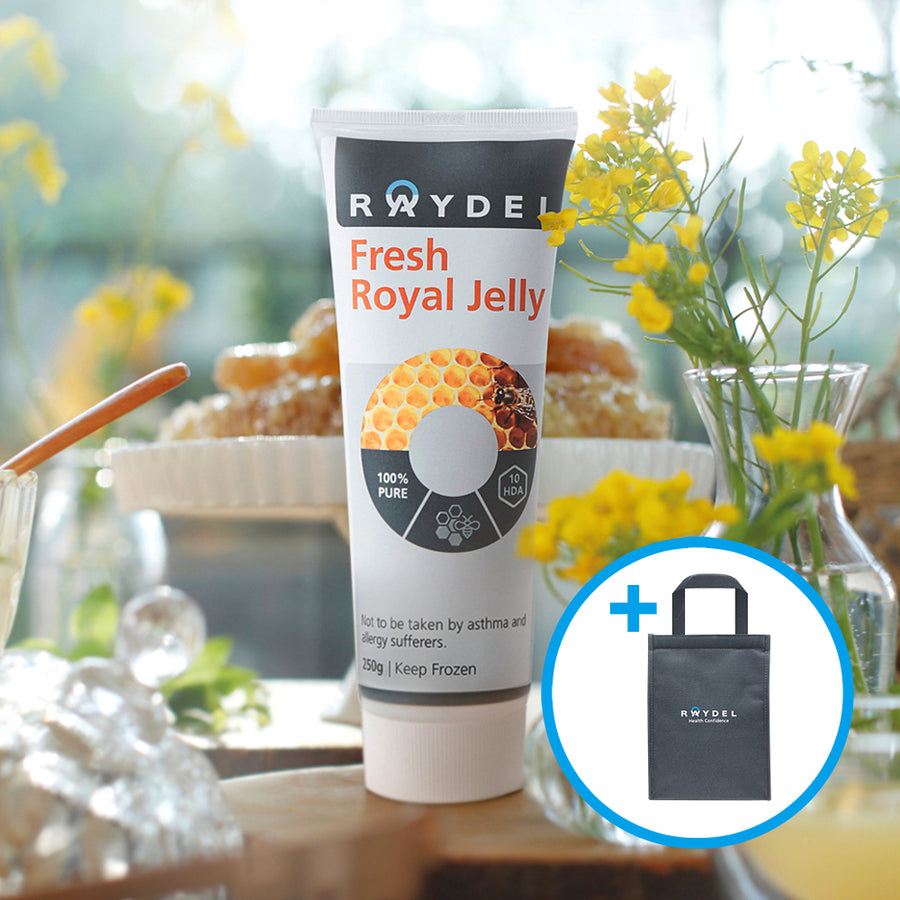 100% Pure Fresh Royal Jelly 250g + Free Cooler Bag (excludes $30 Expre ...